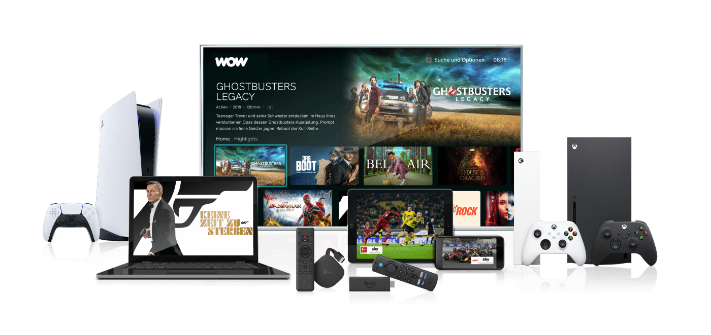 WOW Programm auf dem Fernseher sehen - So geht's