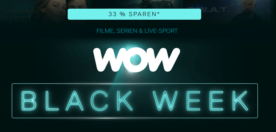 WOW Black Friday Angebote mit -60% Rabatt ab mtl. 4,98